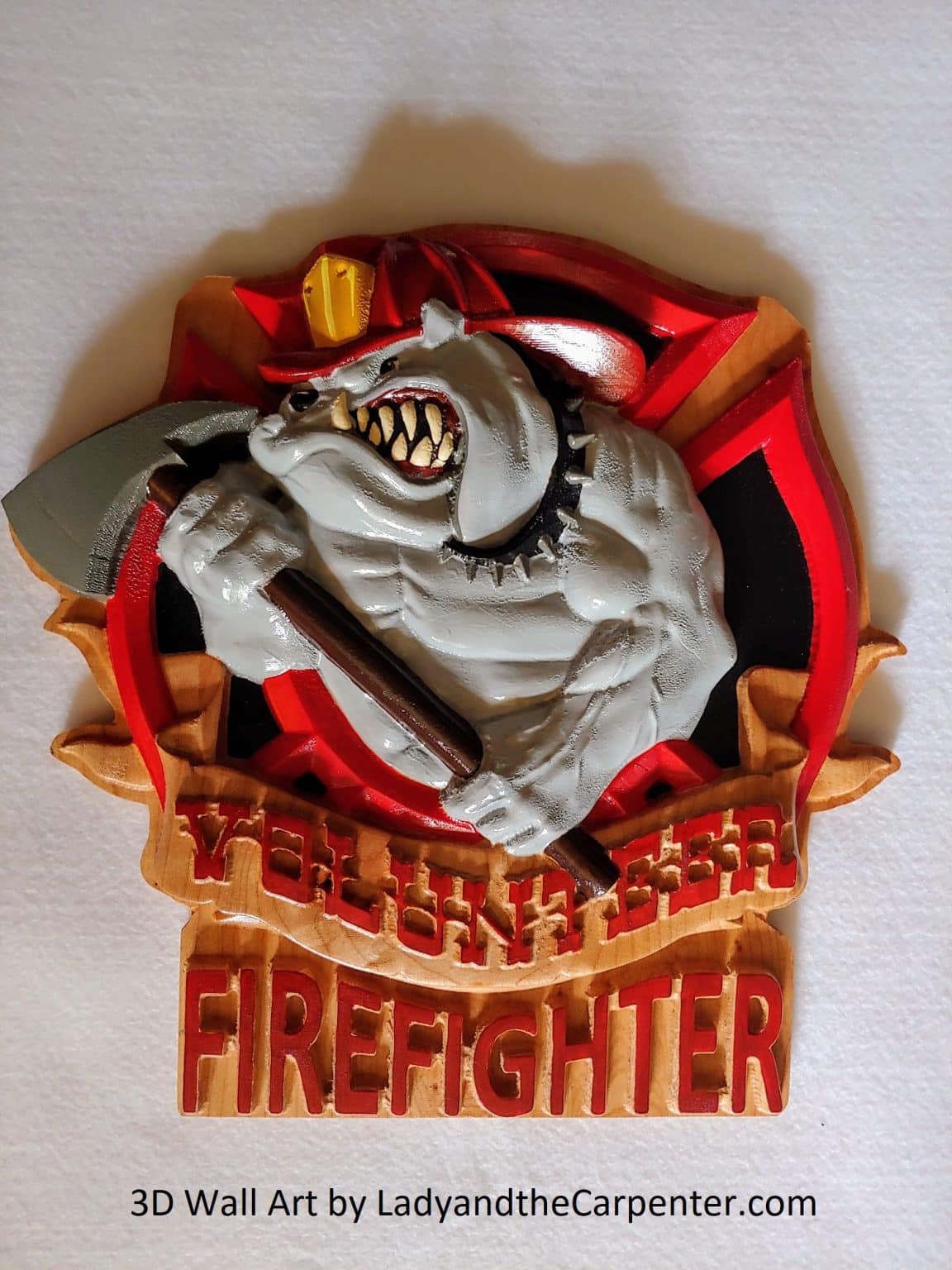 The Relentless Spirit of First Responders Honored in 3D Wall Art • Lady ...